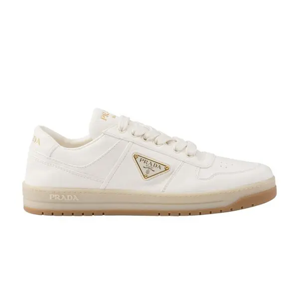 Prada Downtown Leather Sneakers