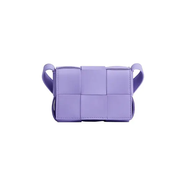Bottega Veneta Mini Cassette Bag - Silver