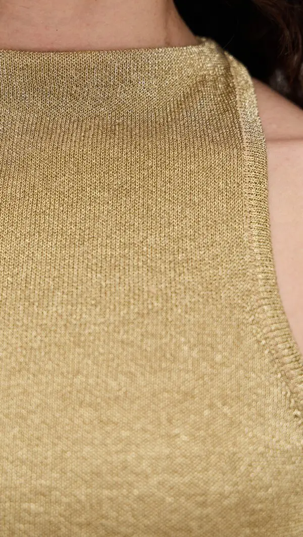Cult Gaia Cassius Knit Thong Bodysuit