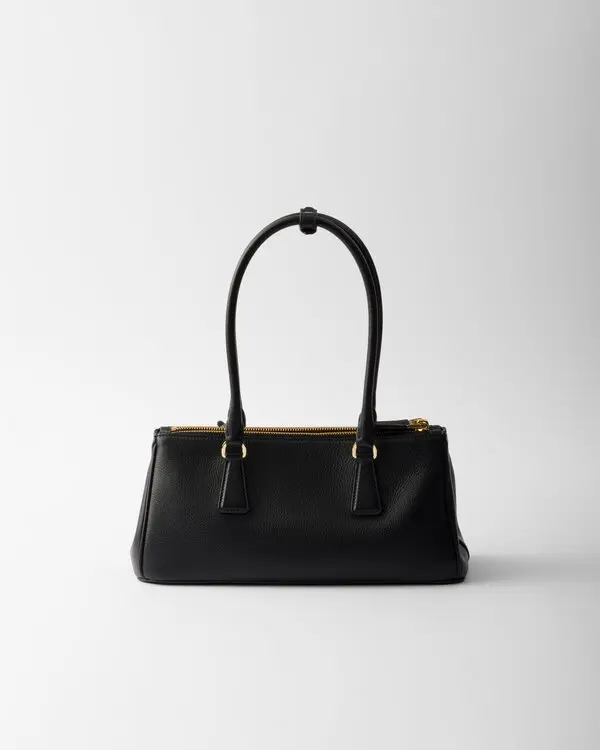 Prada Galleria Medium Leather Bag - Black