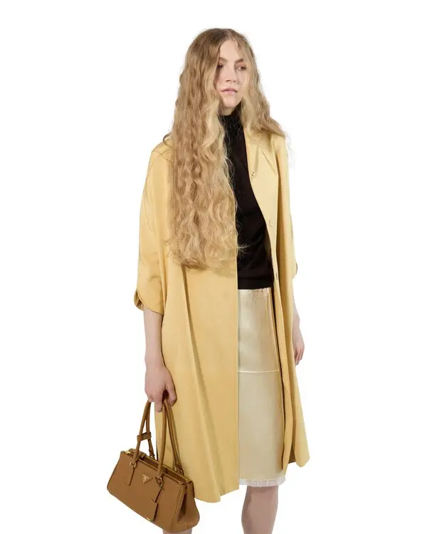 Prada Galleria Medium Leather Bag - Brown