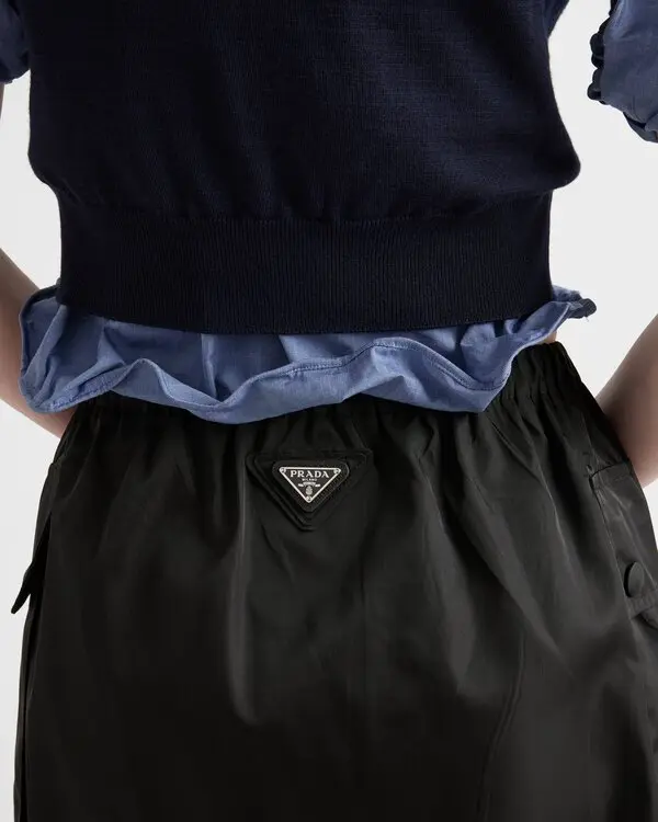 Prada Re-nylon Miniskirt
