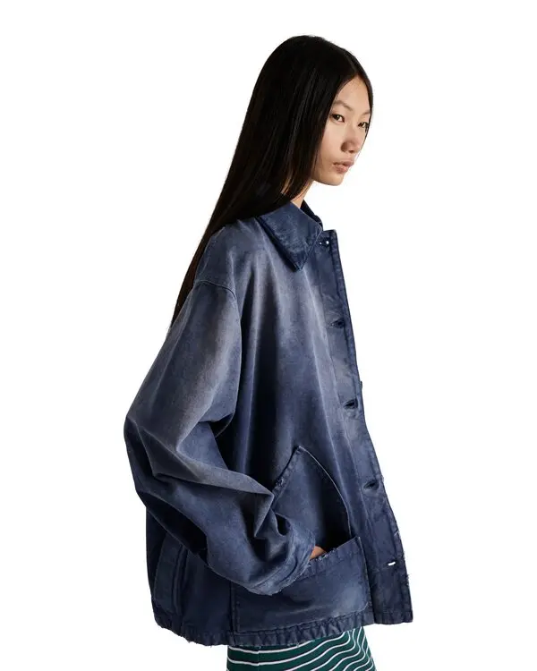 Prada Canvas Trucker Jacket