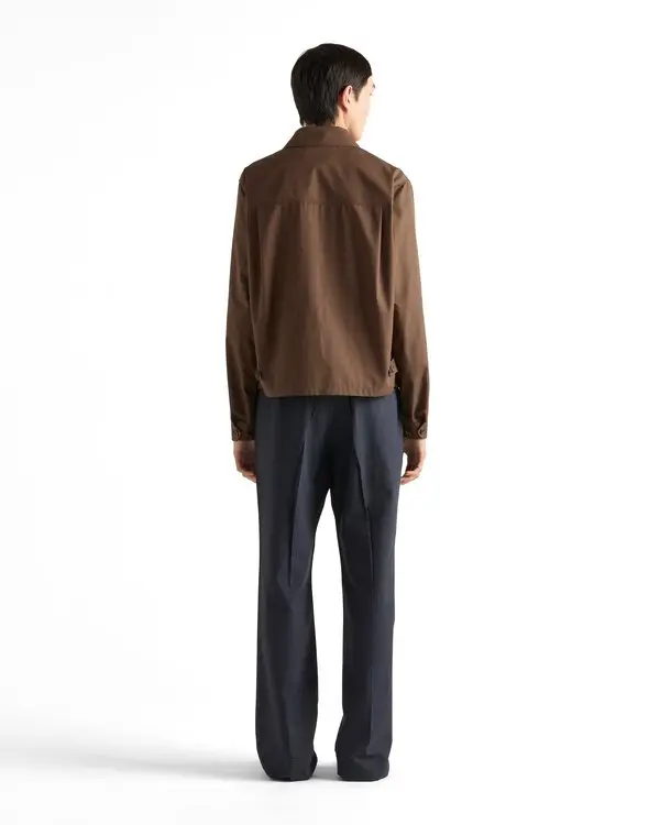 Prada Cotton-blend Blouson Jacket