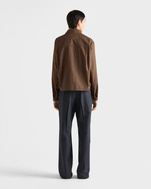 Prada Cotton-blend Blouson Jacket