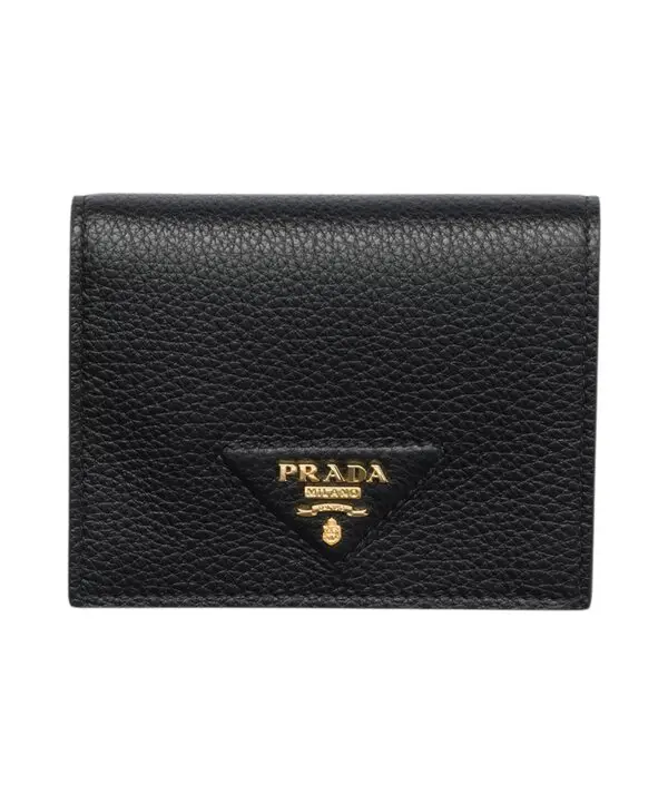 Prada Leather Wallet - Black