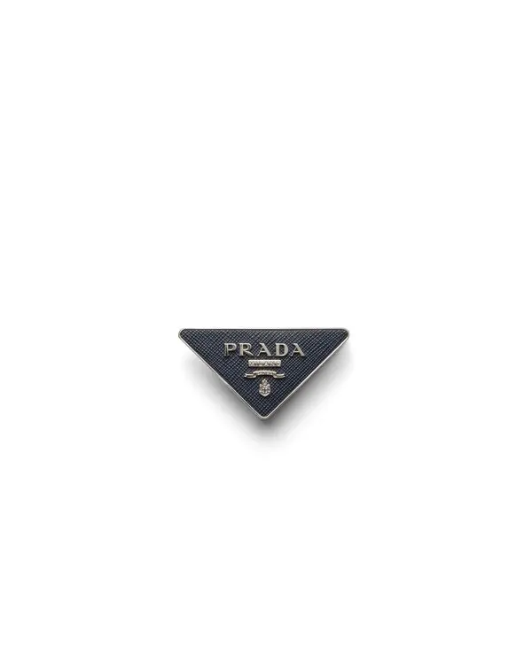 Prada Saffiano Belt Buckle - Blue