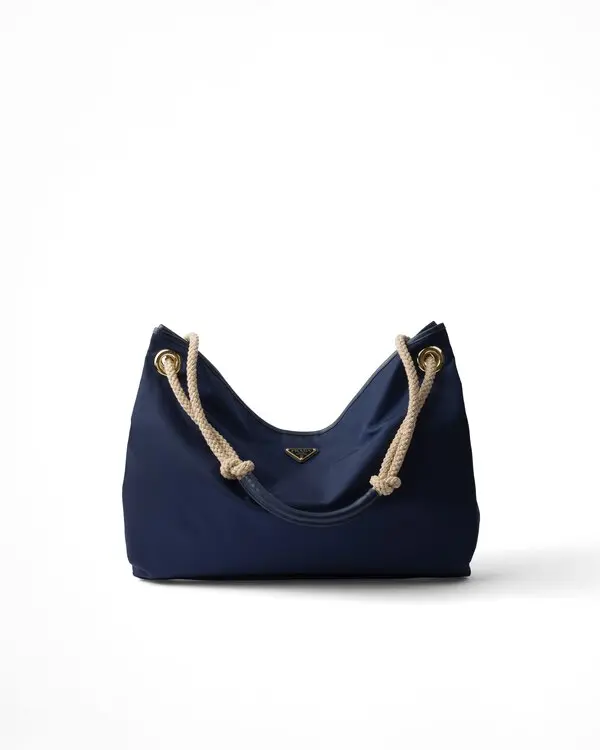 Prada Mariner Large Re-nylon Shoulder Bag - Blue