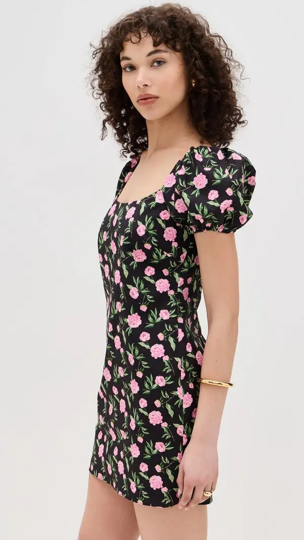 Misa Analie Floral Mini Dress