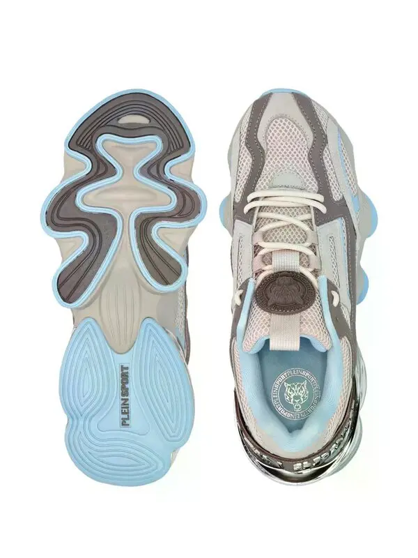 PLEIN SPORT Runner Ps Thunder Mix Sneakers - Neutrals