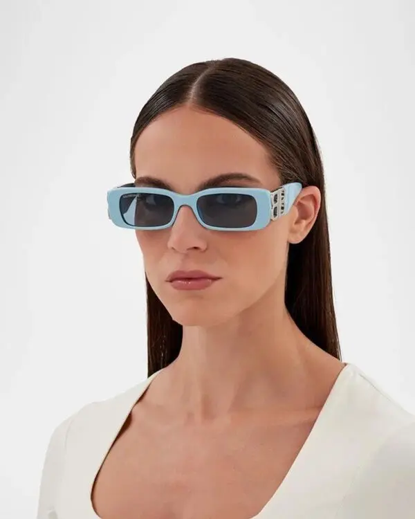 Balenciaga Acetate Bb Logo Sunglasses