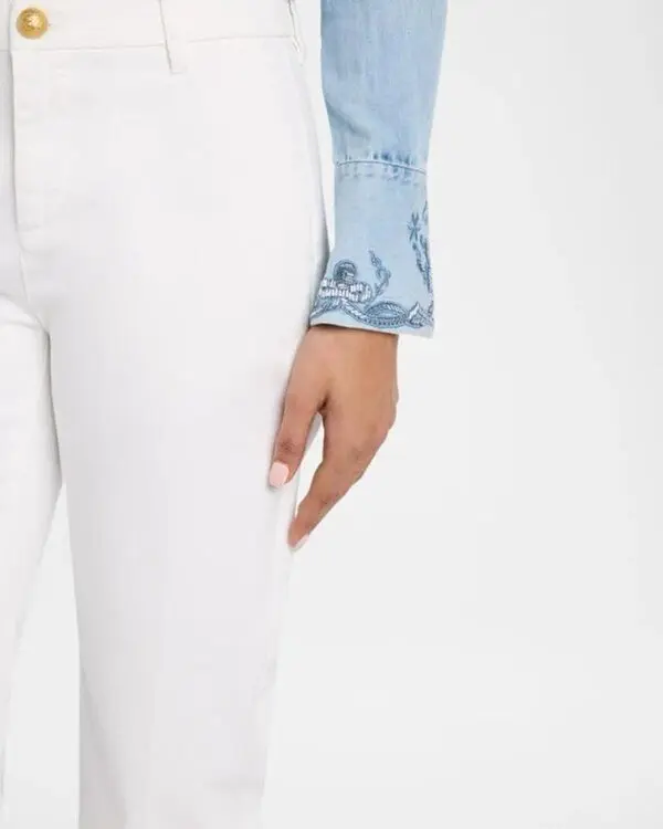 Kobi Halperin Hope Straight-leg Cotton Pants - White