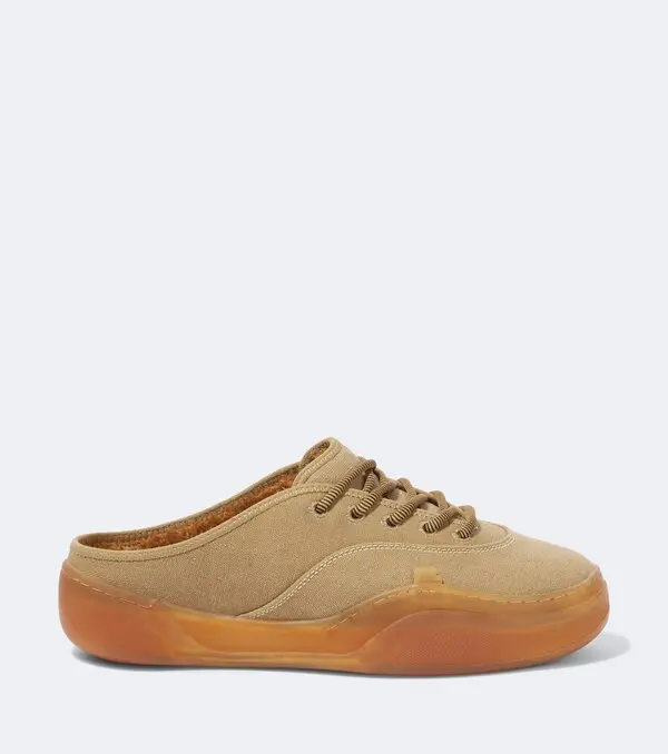 ERL Canvas Mules - Brown