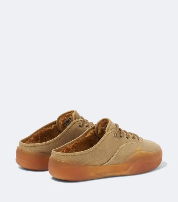 ERL Canvas Mules - Brown