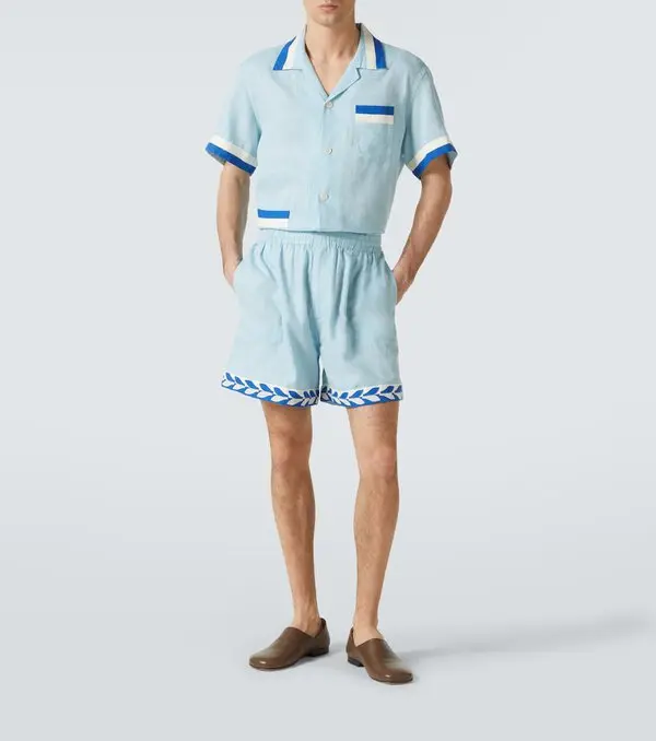 BODE Seedling Stripe Bermuda Shorts