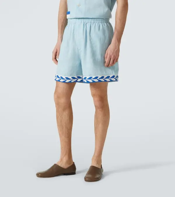 BODE Seedling Stripe Bermuda Shorts