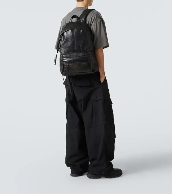 Balenciaga Le City Leather Backpack
