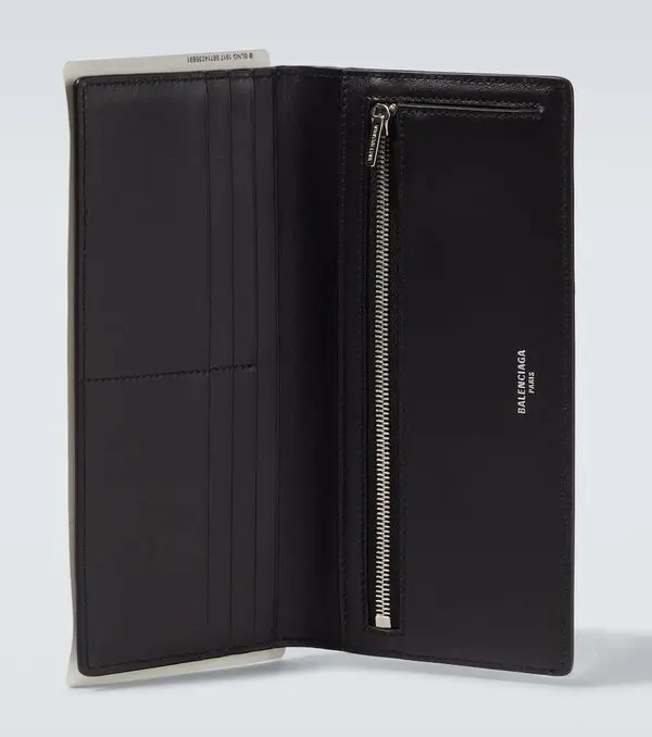 Balenciaga Passport Long Leather Wallet