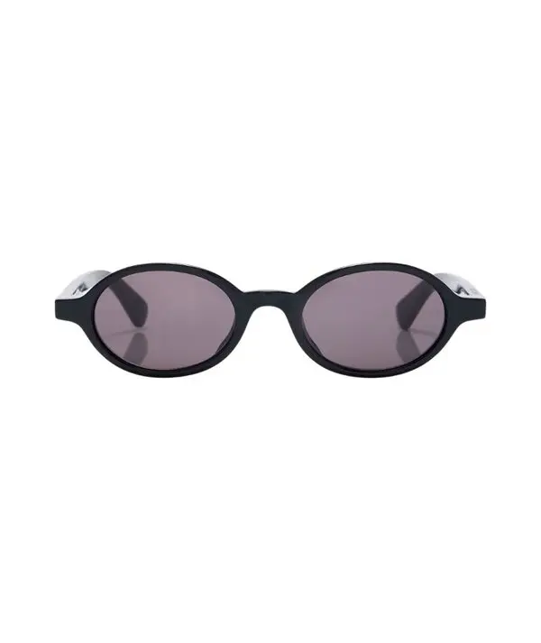 Bottega Veneta Classic Oval Sunglasses - Black