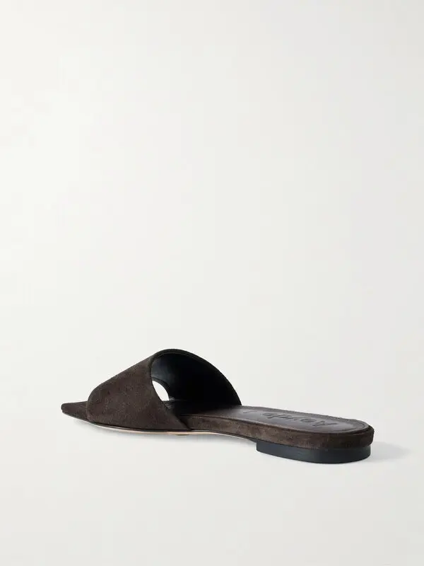 AeydĒ Anna Suede Slides