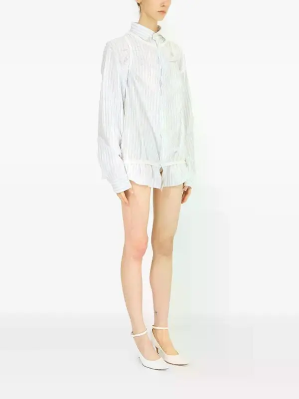 MAISON MARGIELA Striped Shirt - White