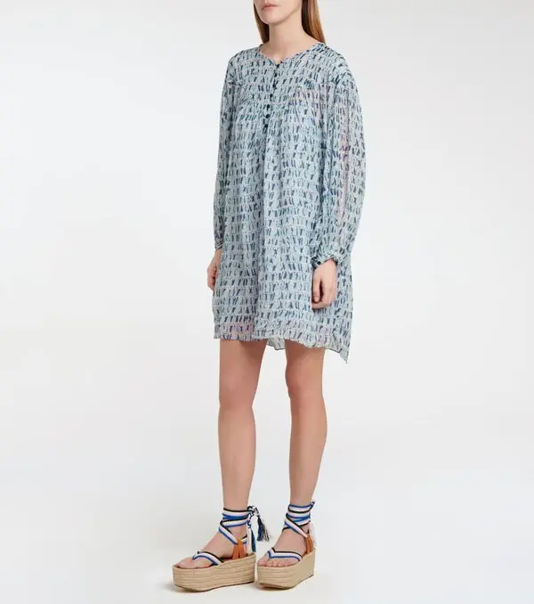 MARANT ETOILE Silorion Tie-dye Minidress