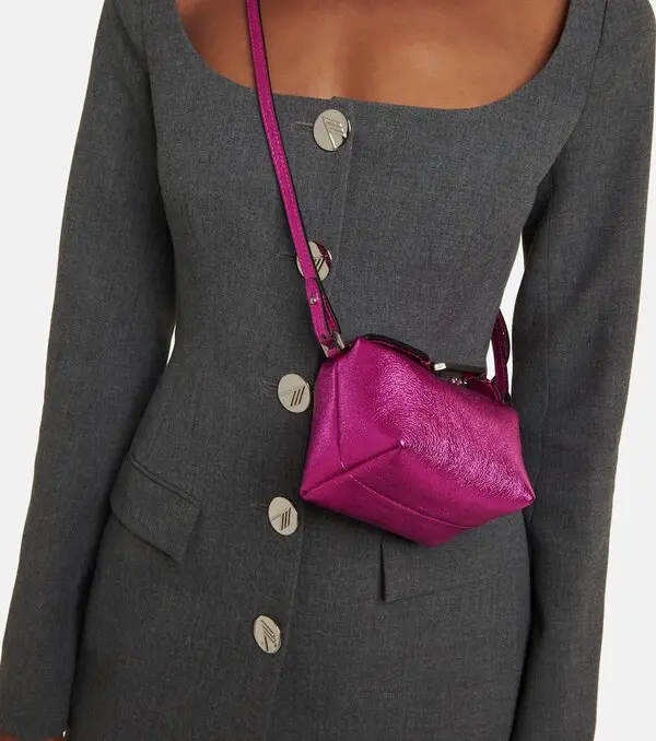 EERA Moonbag Metallic Leather Clutch