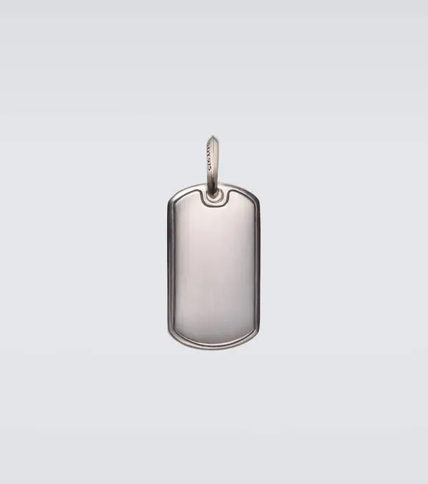 David Yurman Sculpted Cable Sterling Pendant