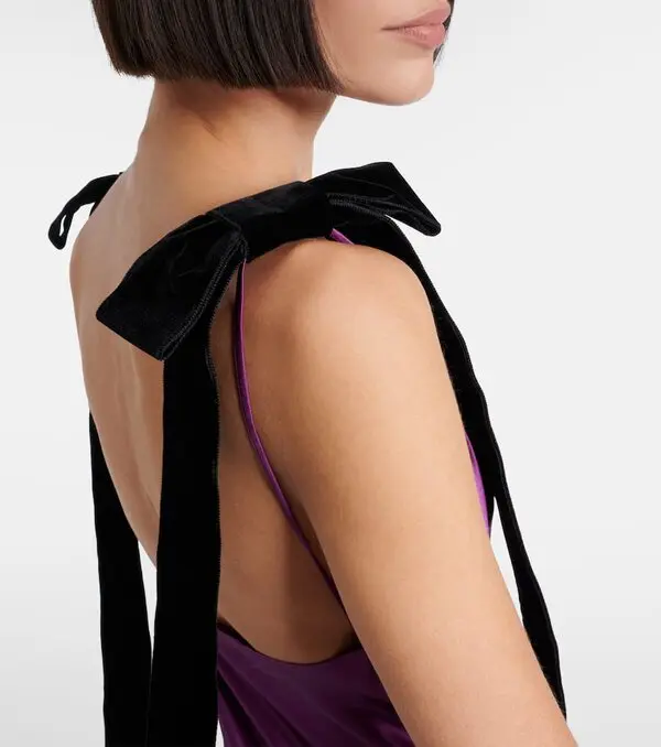 Nina Ricci Gathered Maxi Dress