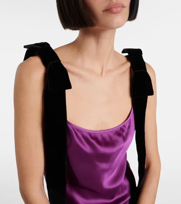 Nina Ricci Gathered Maxi Dress