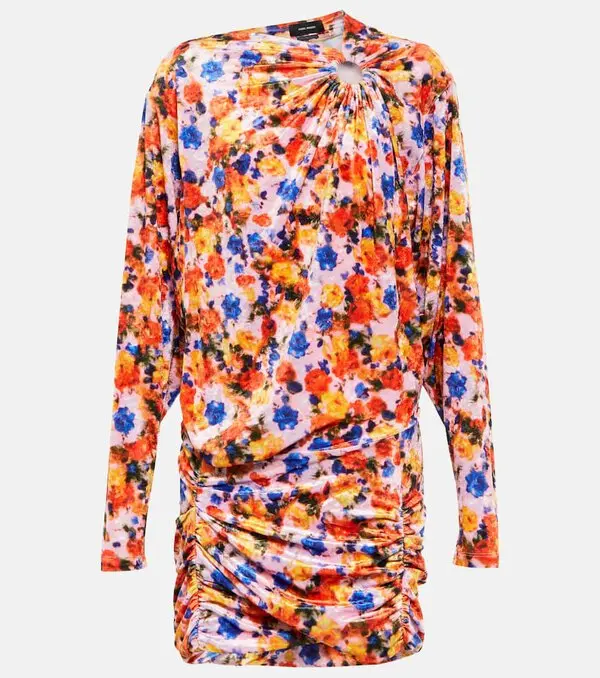 Isabel Marant Floral Print Mini Dress