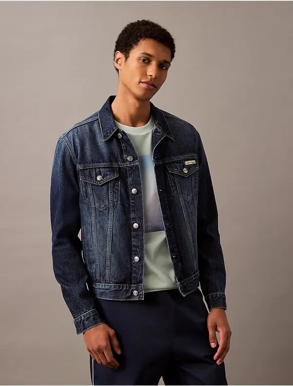 Calvin Klein Classic Denim Trucker Jacket