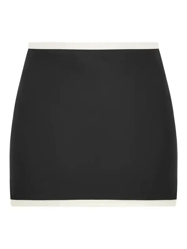 PILZER Contrasting-trim Mini Skirt