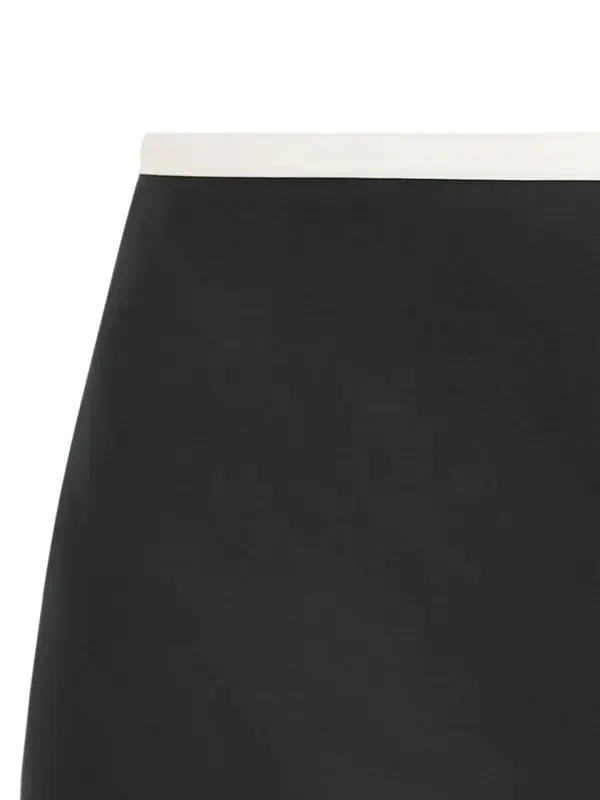 PILZER Contrasting-trim Mini Skirt