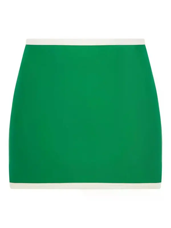 PILZER Mini Skirt With Contrasting Trim