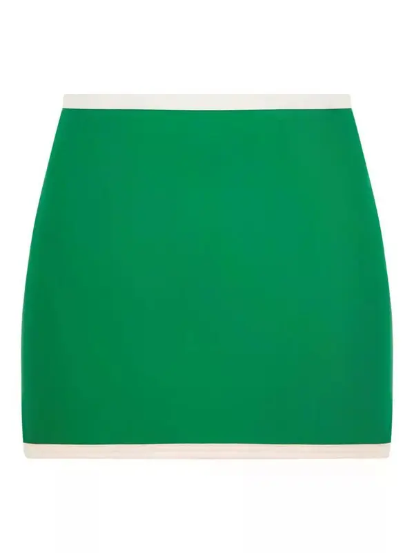 PILZER Mini Skirt With Contrasting Trim