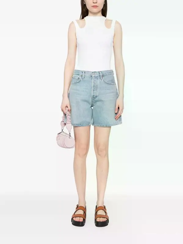 AGOLDE Dame Denim Shorts