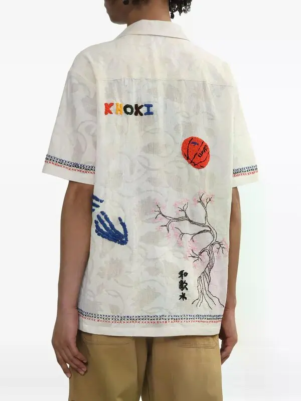 KHOKI Embroidered Shirt