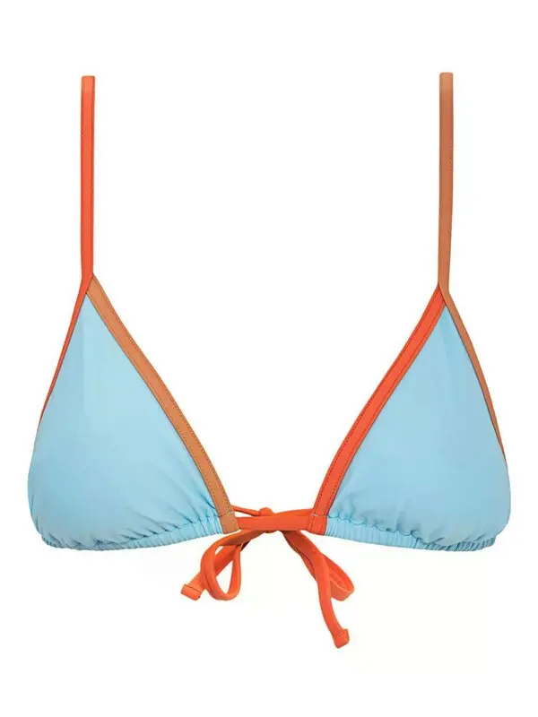 PILZER Trio Bikini Top - Blue