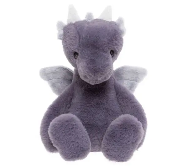 CHARLIE BEARS Draco Dragon Lavender - One-color