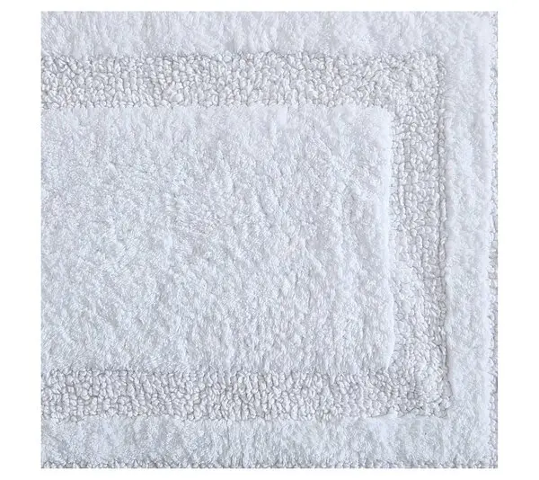Eddie Bauer Logan White Bath Runner