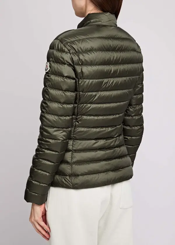 Moncler Igelle Quilted Shell Jacket - Khaki