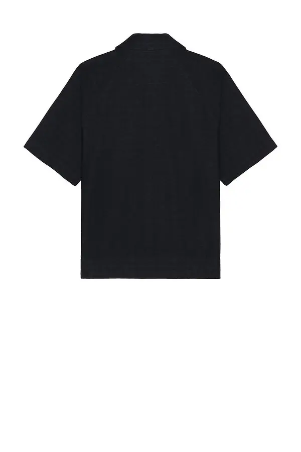 Givenchy Half Zip Short Sleeve Sweatshirt