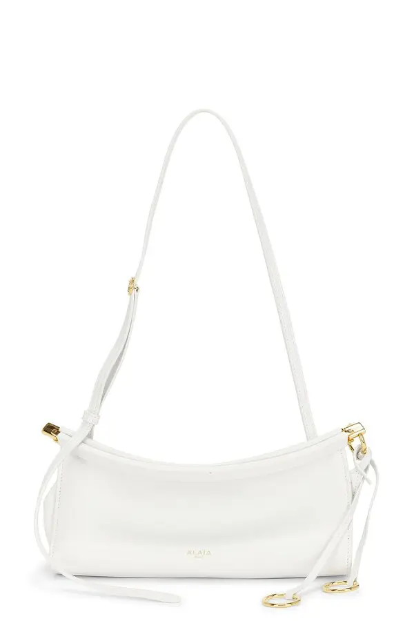 Alaïa Small East West Bag - Blanc Optique
