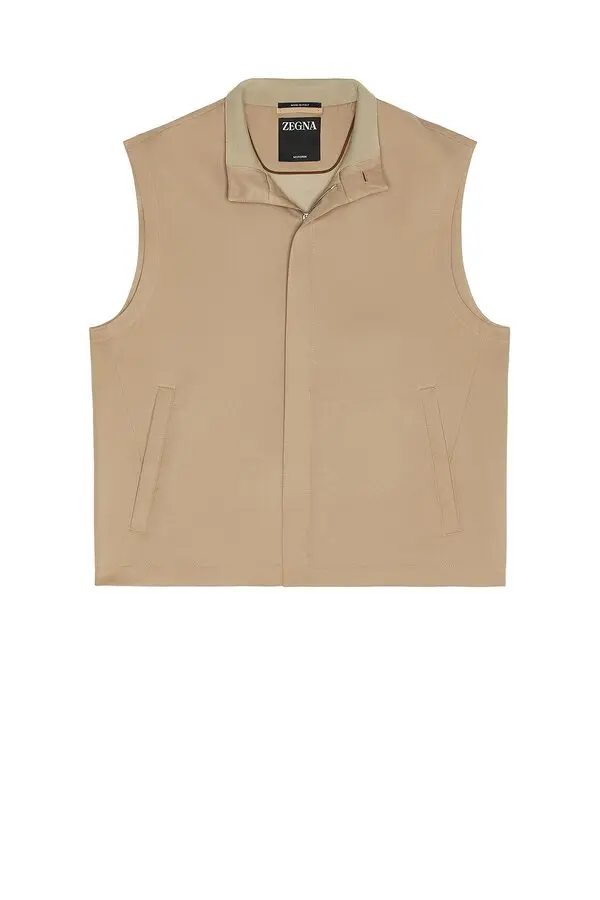 Zegna Microfiber Polyester Vest