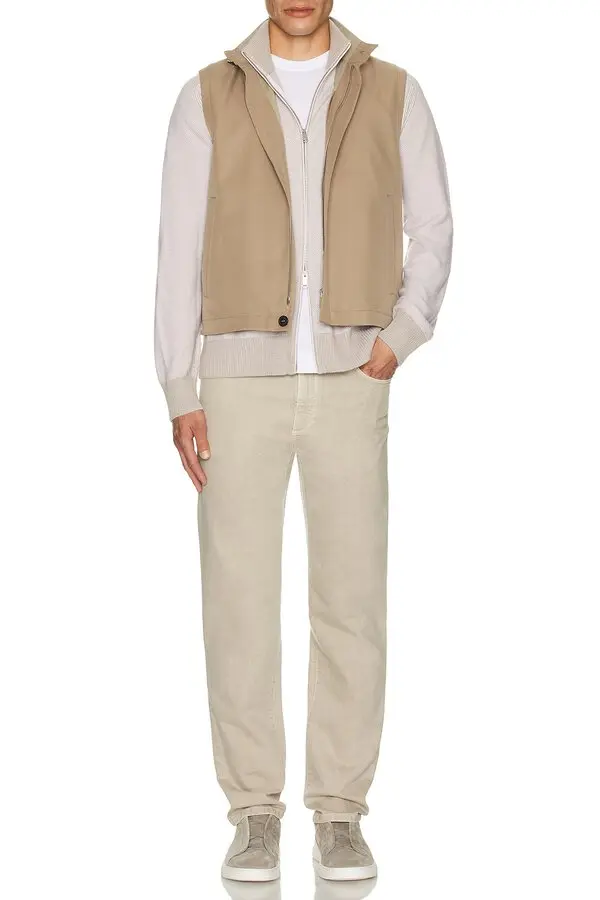 Zegna Microfiber Polyester Vest