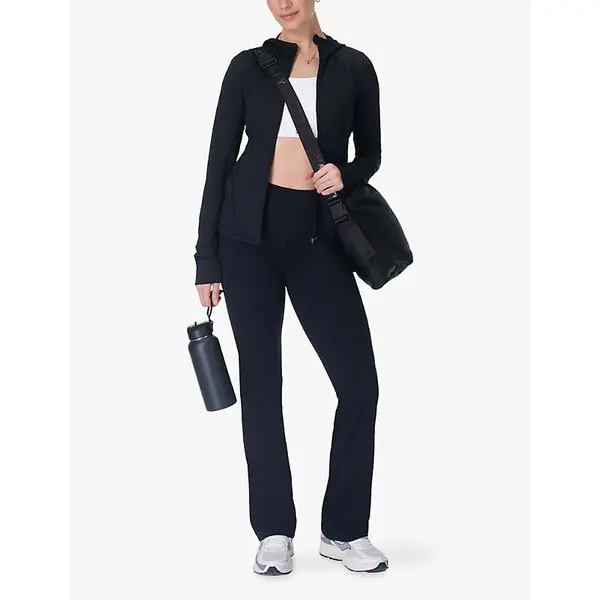 Sweaty Betty Power 30 Workout Bootcut Trousers - Black