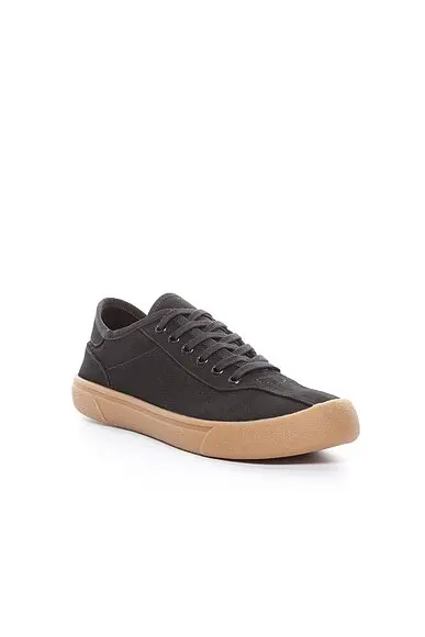 THE ROW Canvas Lace-up Sneakers - Black