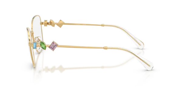 SWAROVSKI Full Rim Eyeglasses - Gold