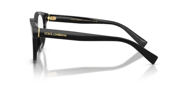 Dolce & Gabbana Phantos Eyeglasses - Black